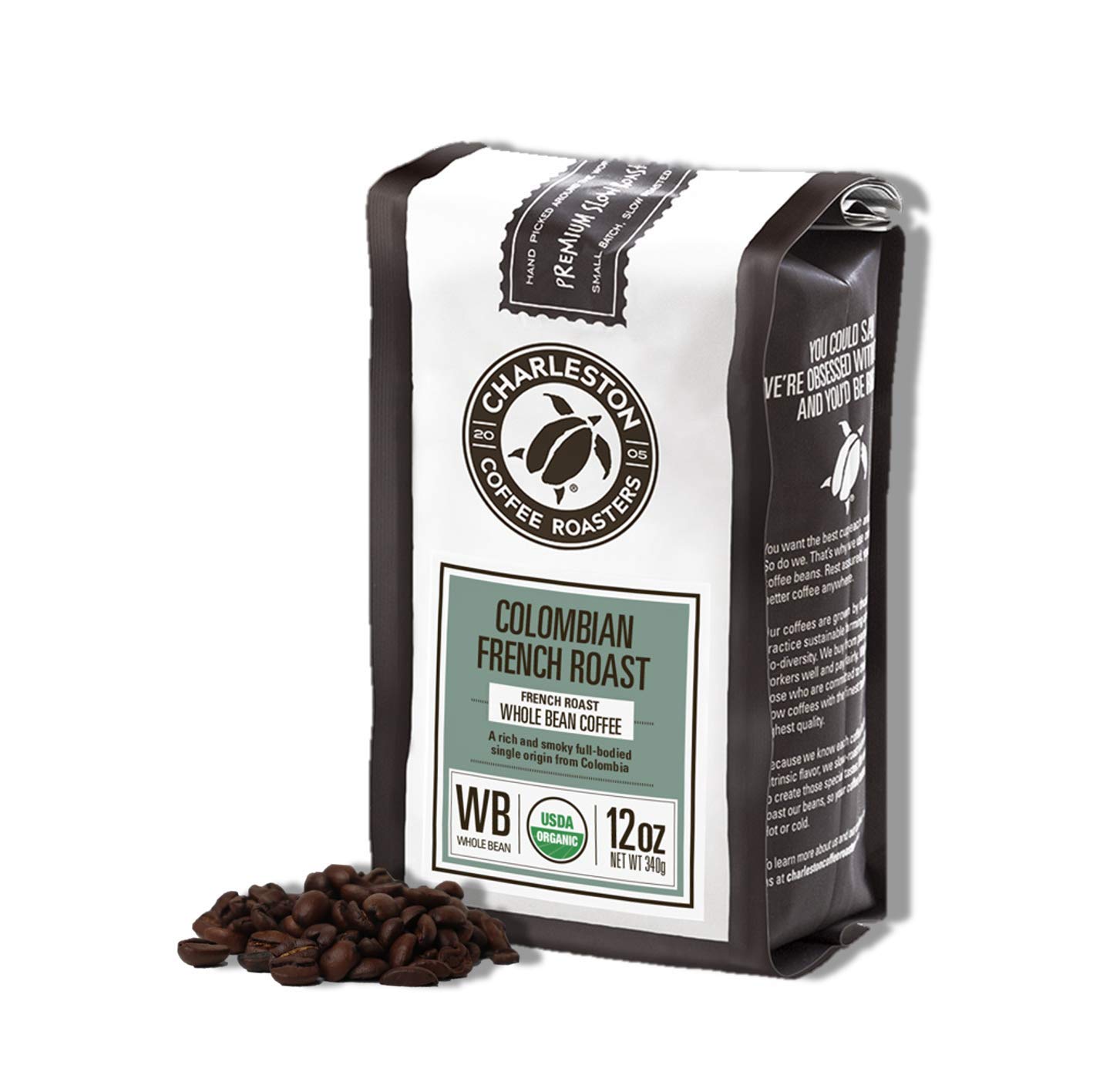 Amazon.com : Charleston Coffee Roasters | Specialty Organic Whole Bean ...