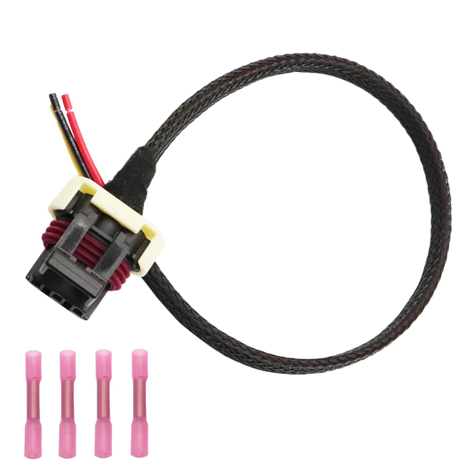 Snapklik.com : 3-Wire Low Coolant Level Sensor Wire Pigtail Repair End ...