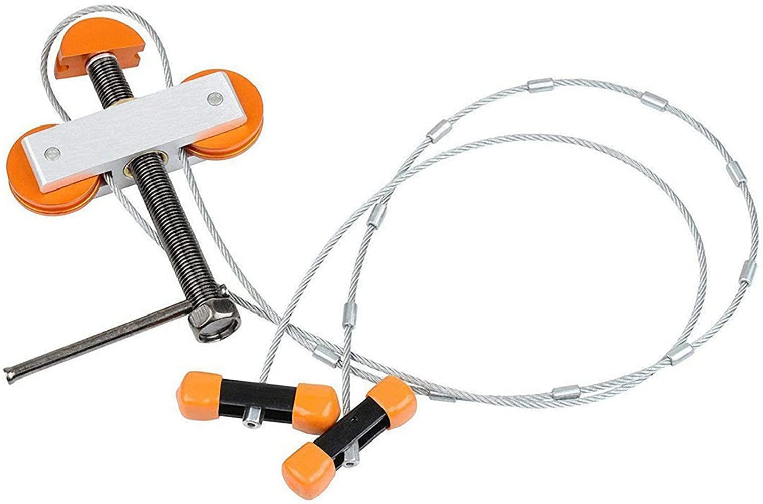 Portable Hand Held Bow Press with 2 Quad Brackets for Compound Bow Archery