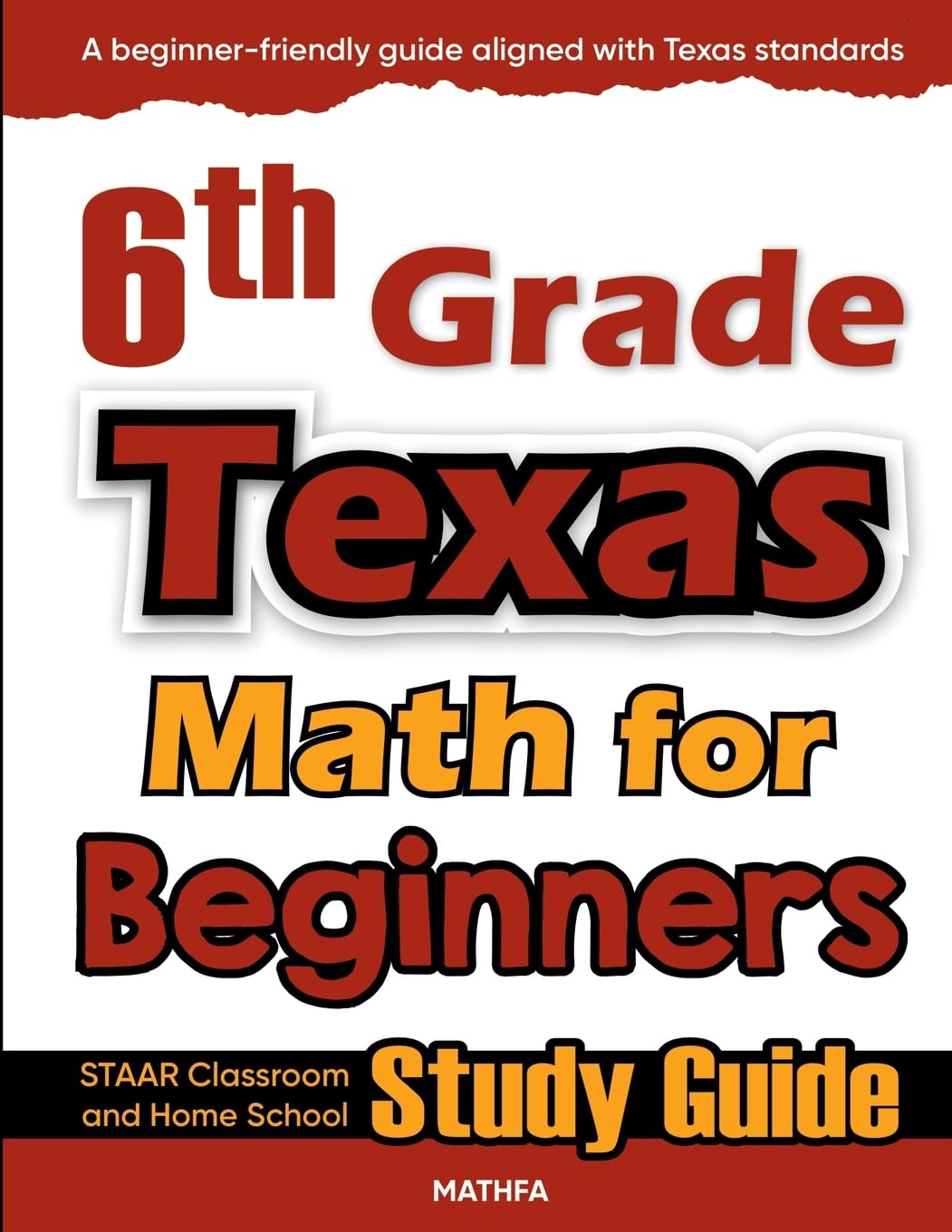 Amazon.com: 6th Grade Texas Math for Beginners: STAAR Classroom and ...