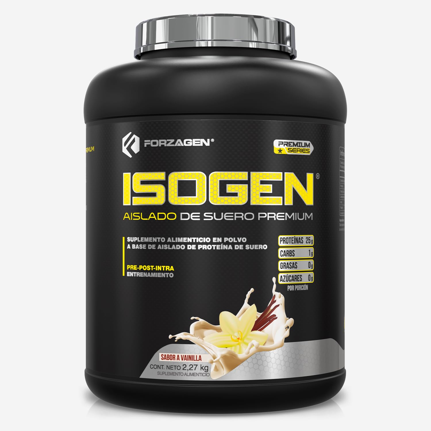Forzagen | Proteína Isogen | 25 g de Proteína | Whey Protein Isolate ...