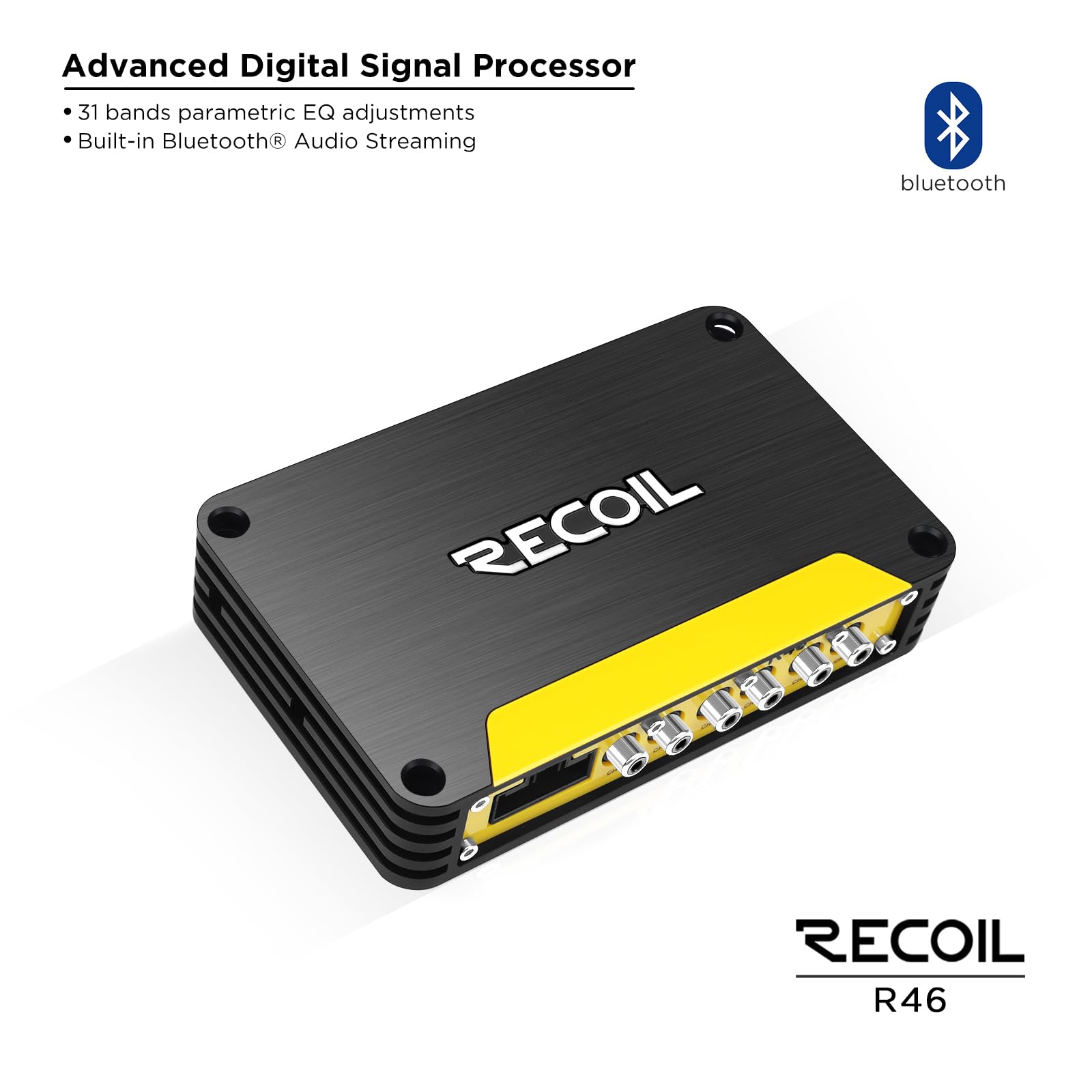 Snapklik.com : Recoil R46 Car Audio DSP Digital Signal Processor Equalizer