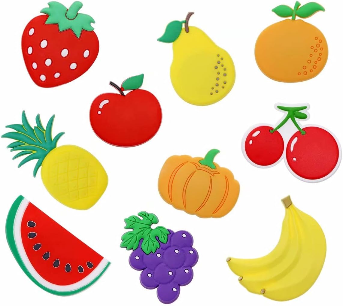 Amazon.com: Cute Refrigerator Magnets - Fruit and Vegetable Shapes That ...