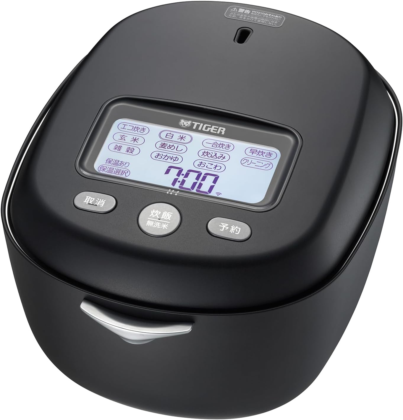 Amazon | 【Amazon.co.jp 限定】タイガー魔法瓶(TIGER) 炊飯器 5.5合 土鍋圧力IH式 土鍋ご泡火炊き 100周年記念モデル 記念シール付き ブラック JRX ...