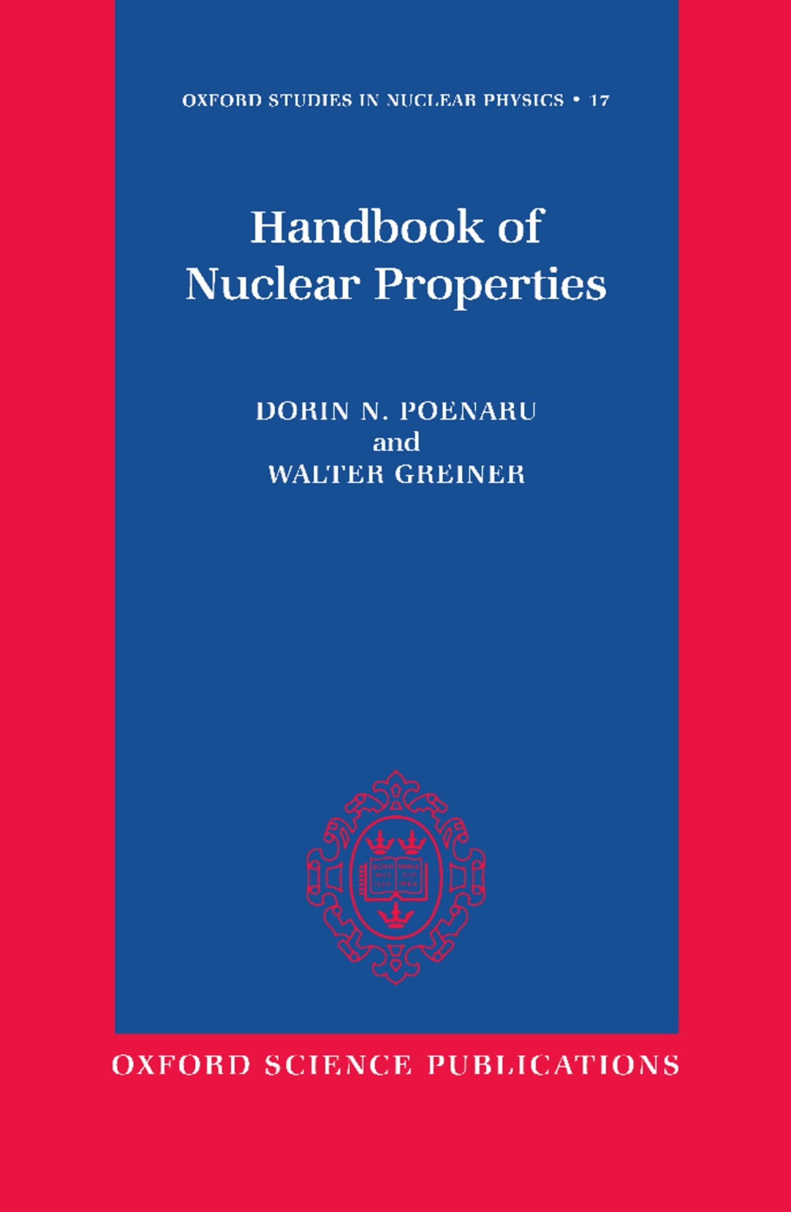 Amazon.com: Handbook of Nuclear Properties (Oxford Studies in Nuclear ...
