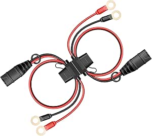 Amazon.com: 2 Pack M10 (3/8in) XL Eyelet Terminal Wire Harness for NOCO ...