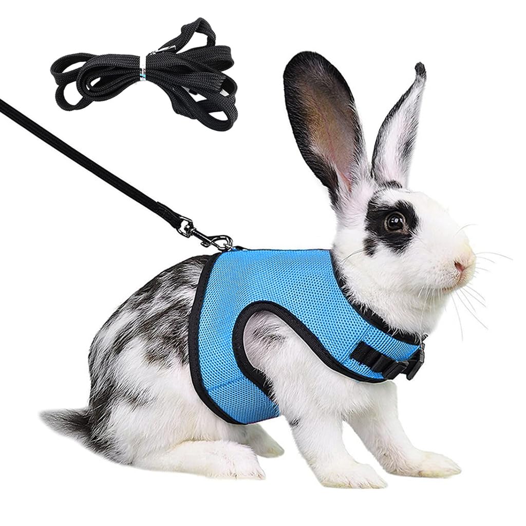 Optifit® Large Rabbit Harness with Leash Breathable Mesh Harness for ...