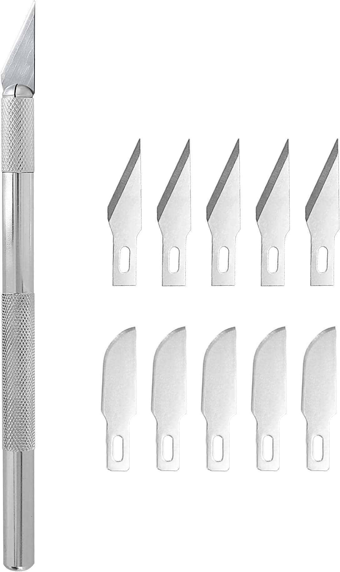 Modelcraft PKN3305/S Precision Craft Knife Set , Silver , 16 Piece ...