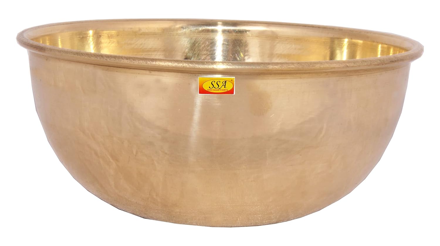 Buy Shiv Shakti Arts® Heavy Gauge Pure Brass Pyala Bowl/Pooja Bowl ...
