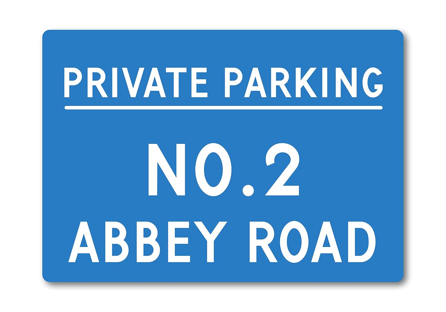 Personalised Metal Private Parking Sign. Perfect for Driveways, Garages ...