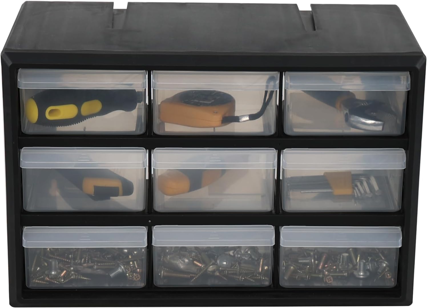 Amazon.com: Asking 9-Drawer Plastic Hardware Storage Drawer, Small ...