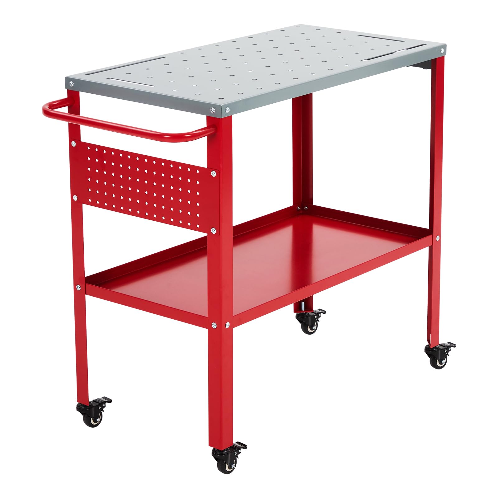 Amazon.com: Towallmark Movable Welding Table 36"x18", 1200lbs Steel ...