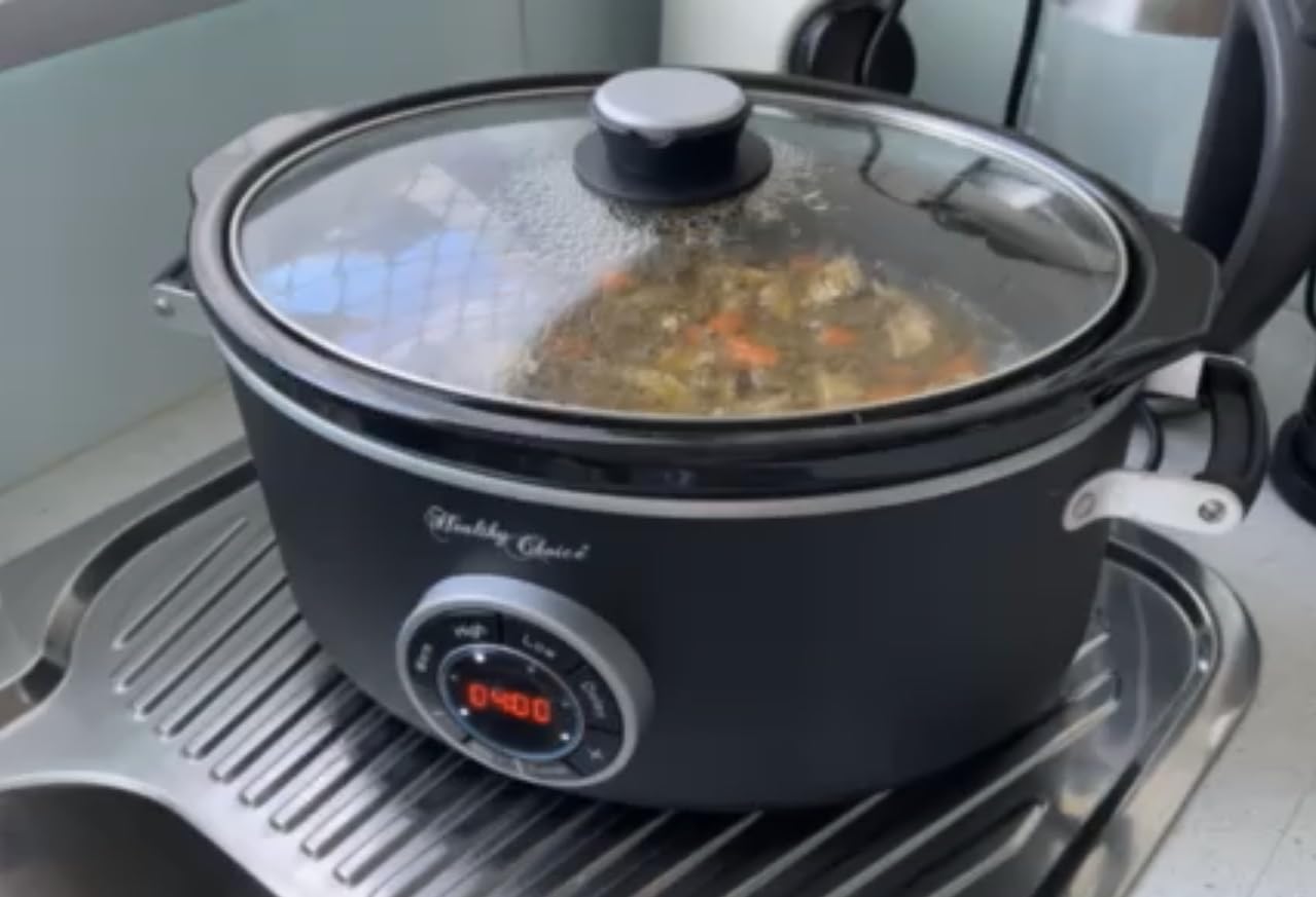 Healthy choice Easy One - Pot Cooking, 6.5 litre Digital Slow Cooker ...