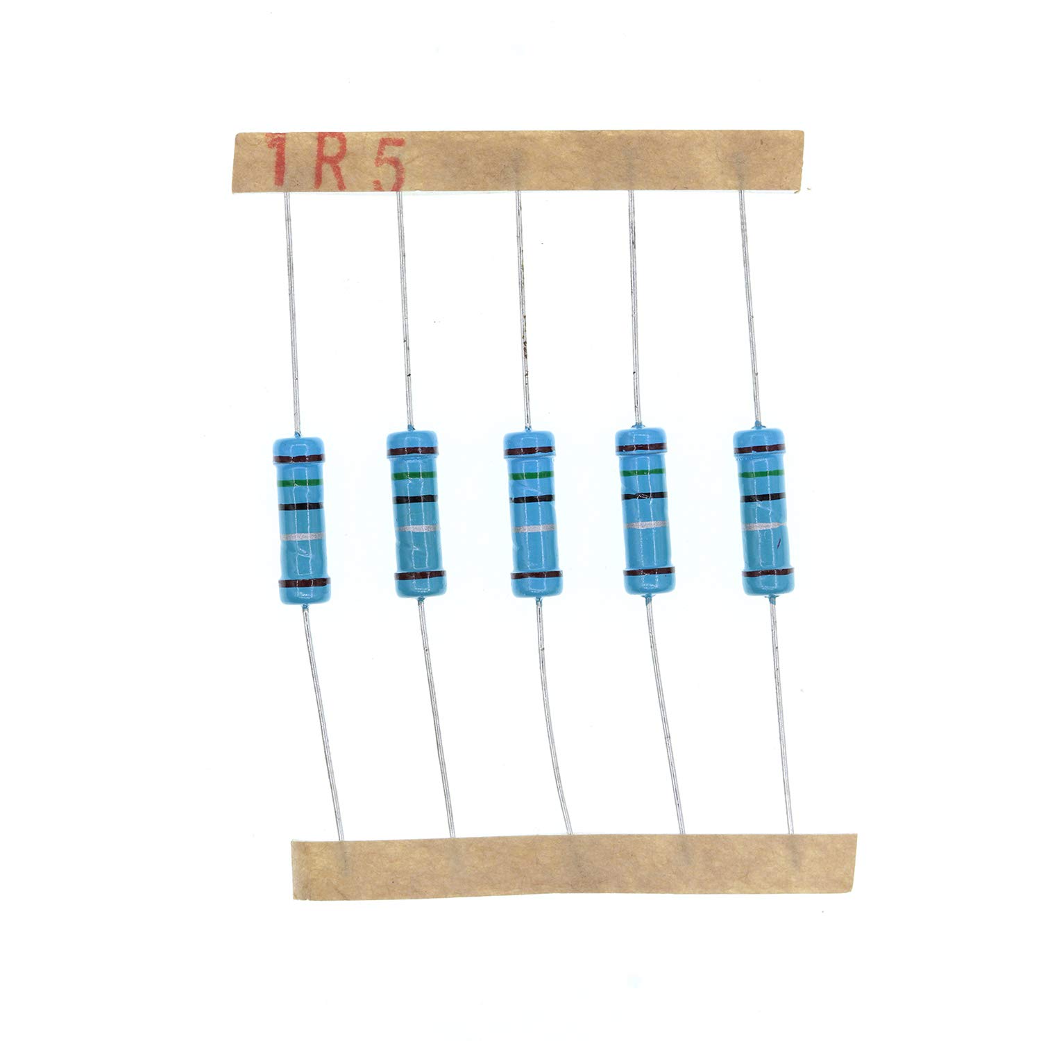 Snapklik.com : 50PCS 2 Watts 2W 1R5 1.5 Ohm 1% Metal Film Resistor