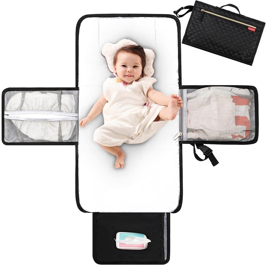 Skip Hop baby girls Pronto Changing Station - Chevron Mini Changer ...