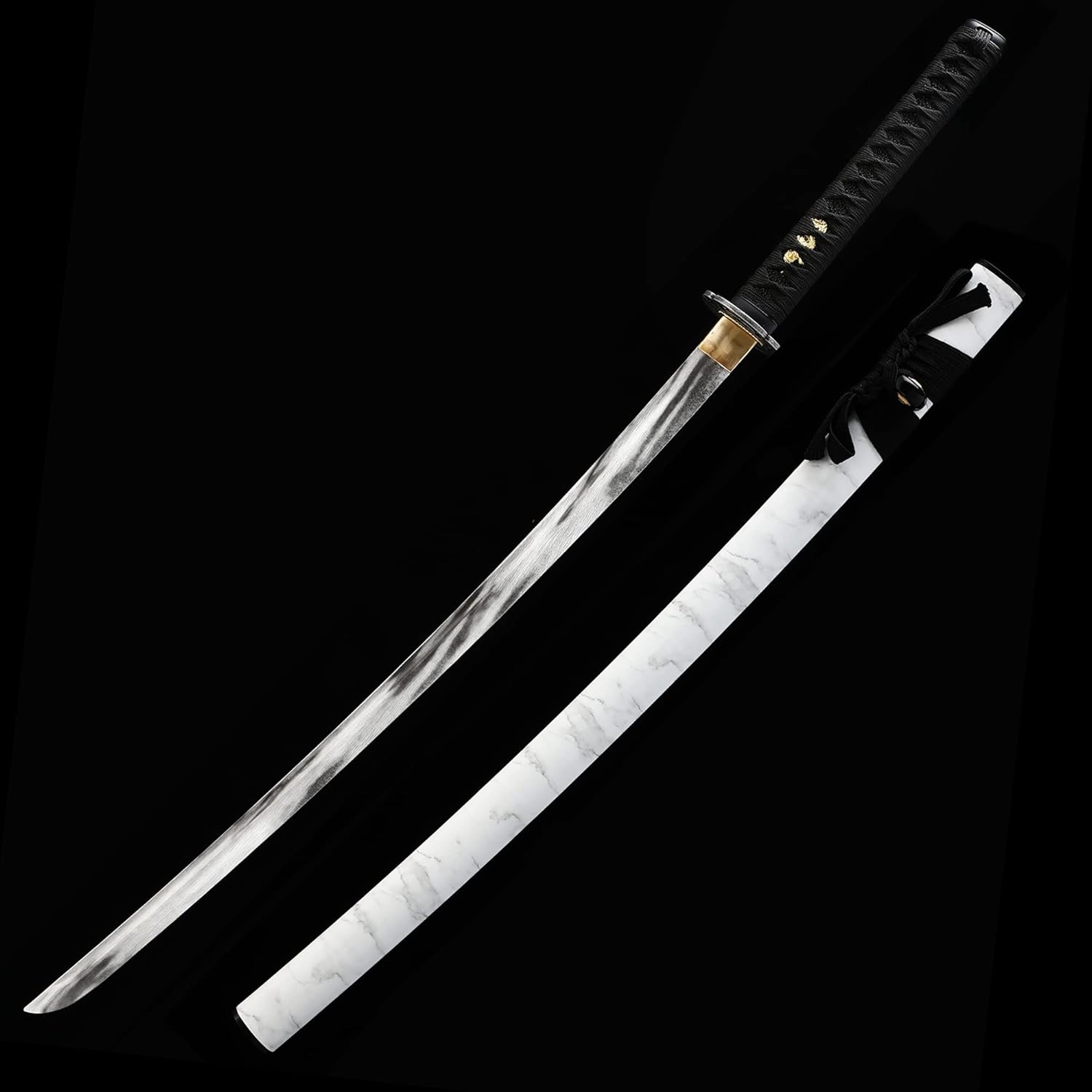 Amazon.com : TRUEKATANA Blunt Katana Sword, Handmade Aluminum Blade ...