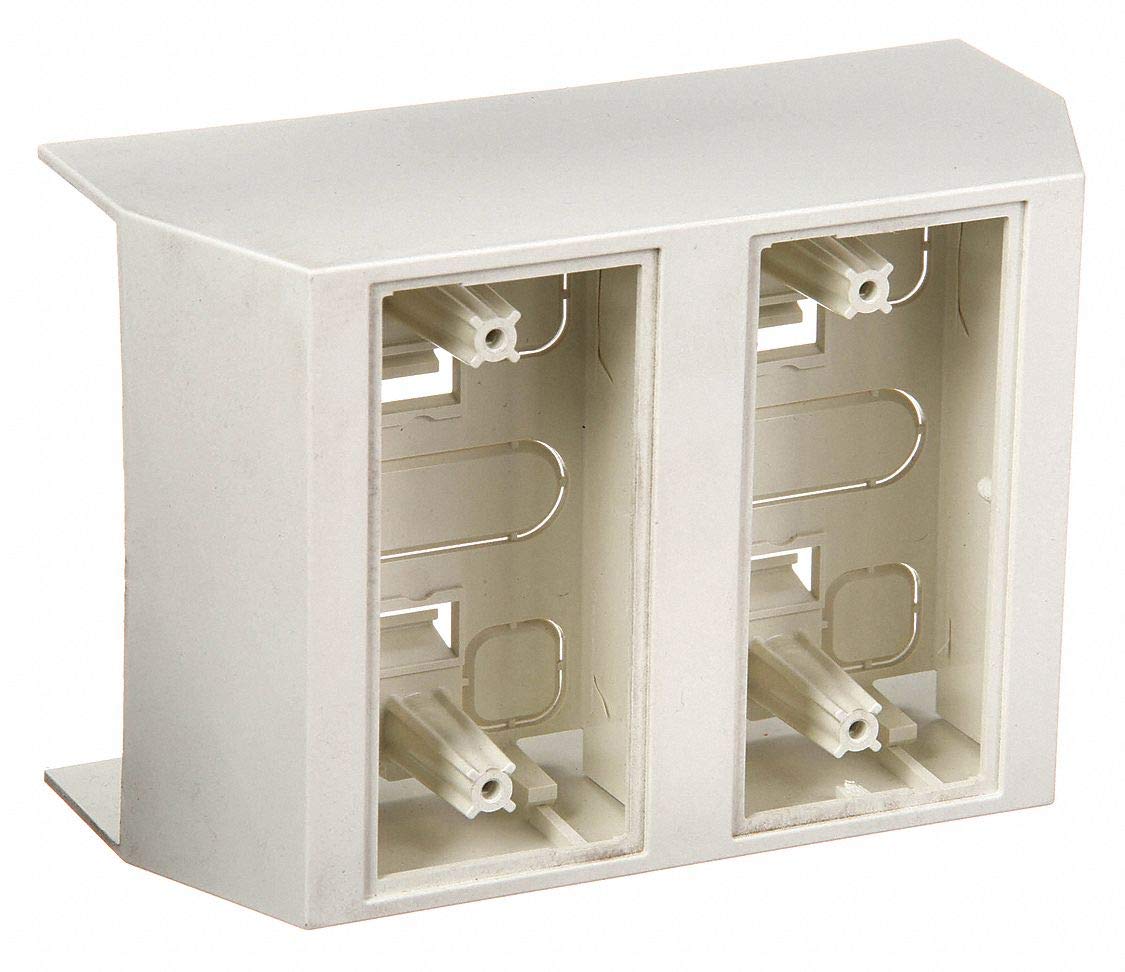 Full Capacity Box, White, PVC, Boxes: Electrical Distribution Wire ...