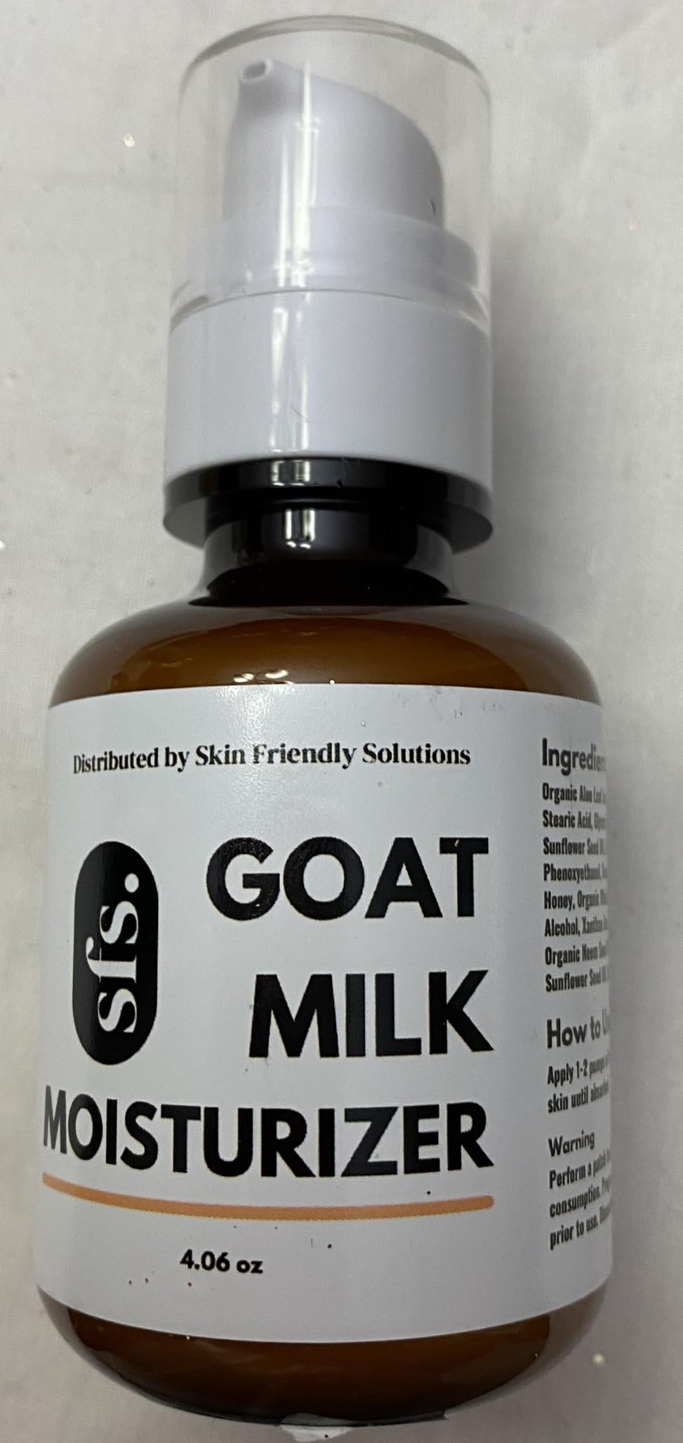 Amazon.com : Skin Friendly Solutions Goat Milk moisturizer face cream ...