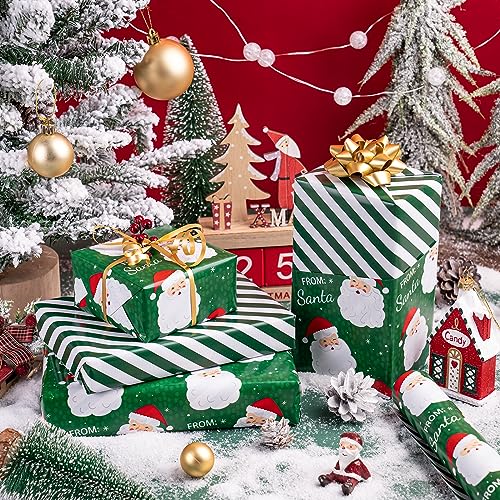 Snapklik.com : WRAPAHOLIC Reversible Christmas Wrapping Paper - Mini ...