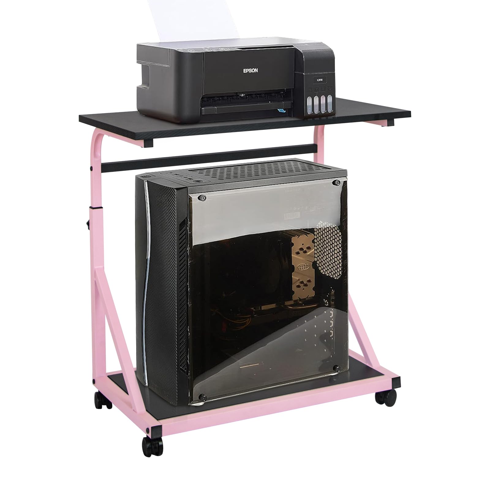 Snapklik.com : Fusehome Computer Tower Stand, 2-Tier CPU Stand