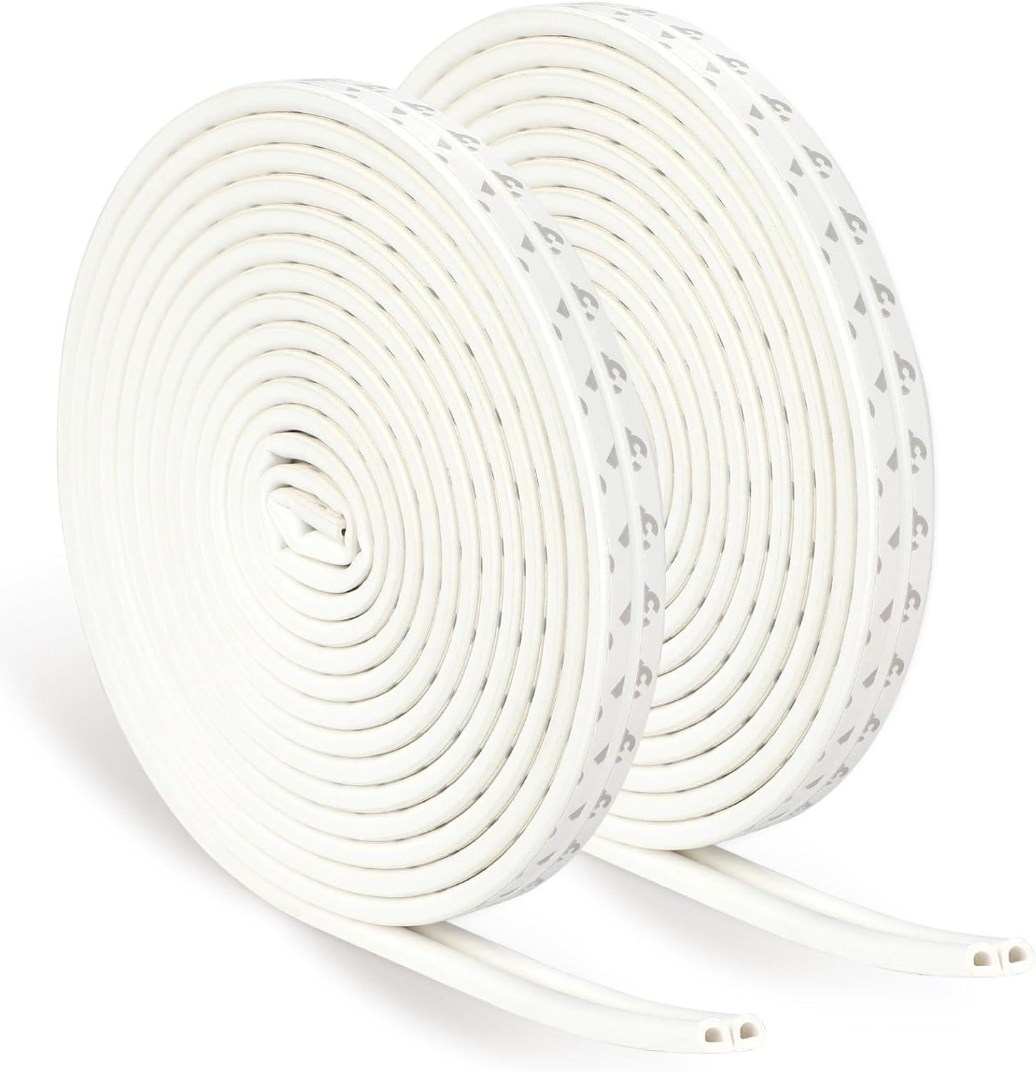 Door Weather Stripping, 66FT Weather Stripping Door Seal Strip for ...