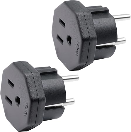 Amazon.com: US/Canada/Mexico to Europe Travel Plug Adapter, US to ...