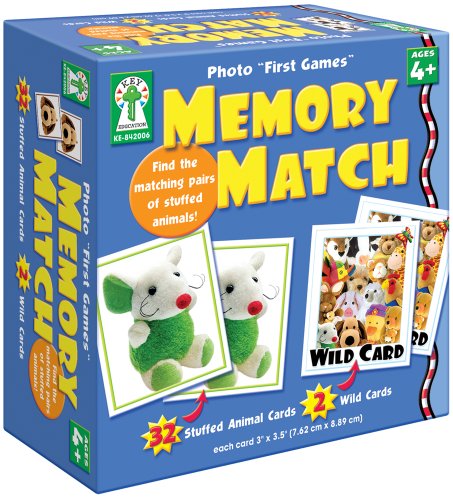 Key Education Photo "First Games": Memory Match Educational Board Game ...