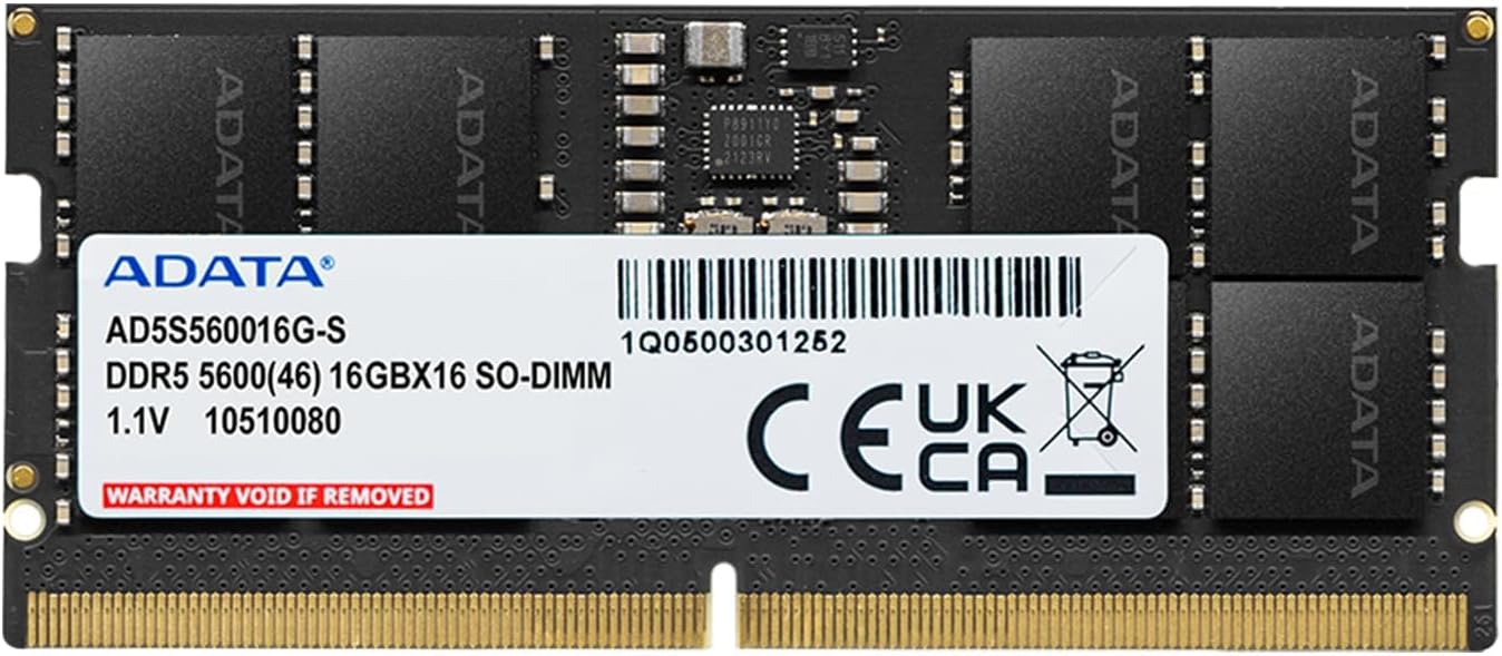 Crucial DRAM 12GB DDR5 5600MHz (or 5200MHz or 4800MHz) Laptop Memory ...