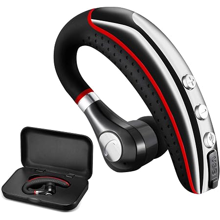 Amazon.com: Bluetooth Headset,Wireless v5.0 Business Bluetooth Earpiece ...