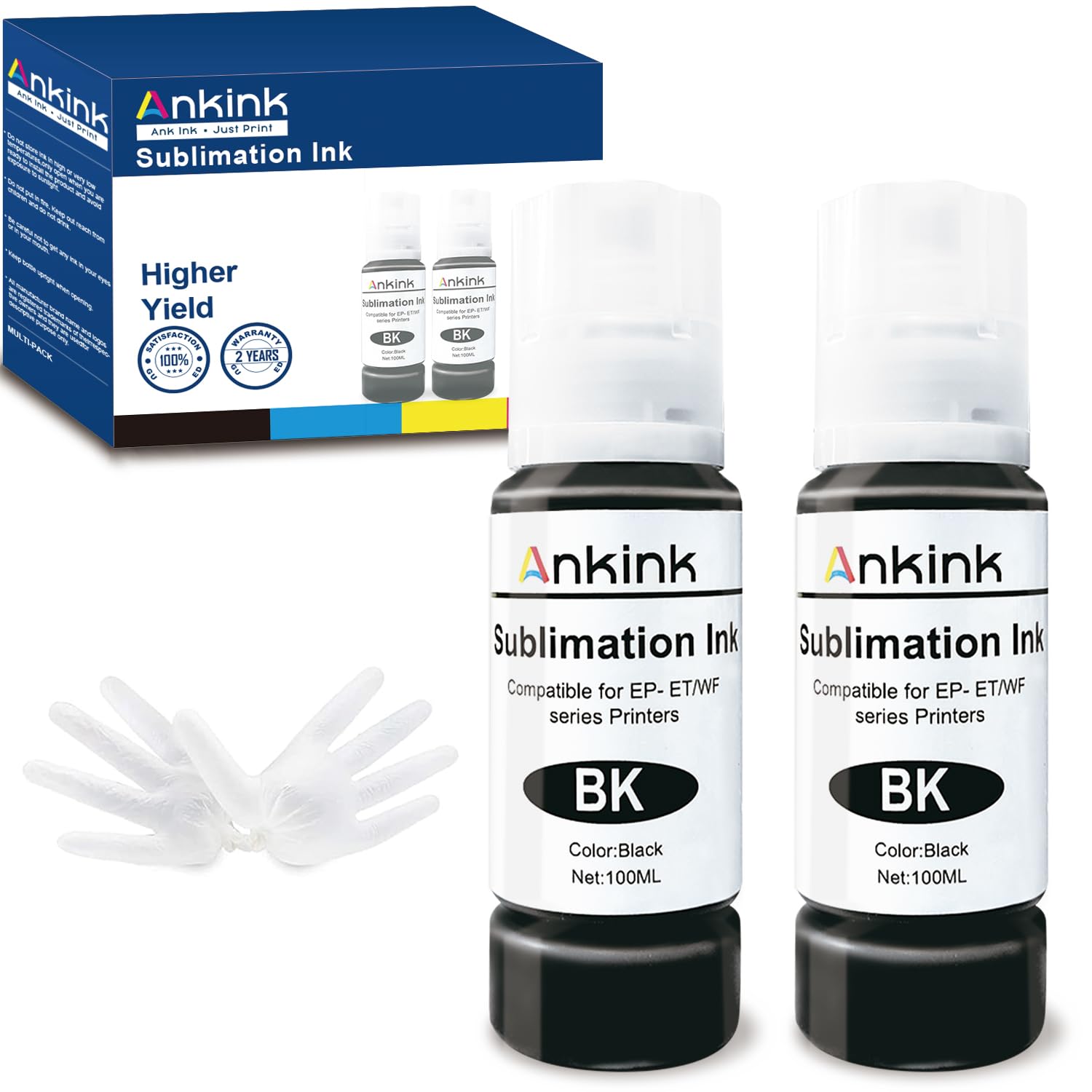 Amazon.com: Ankink Sublimation Ink Autofill Bottles Refill for Epson ...