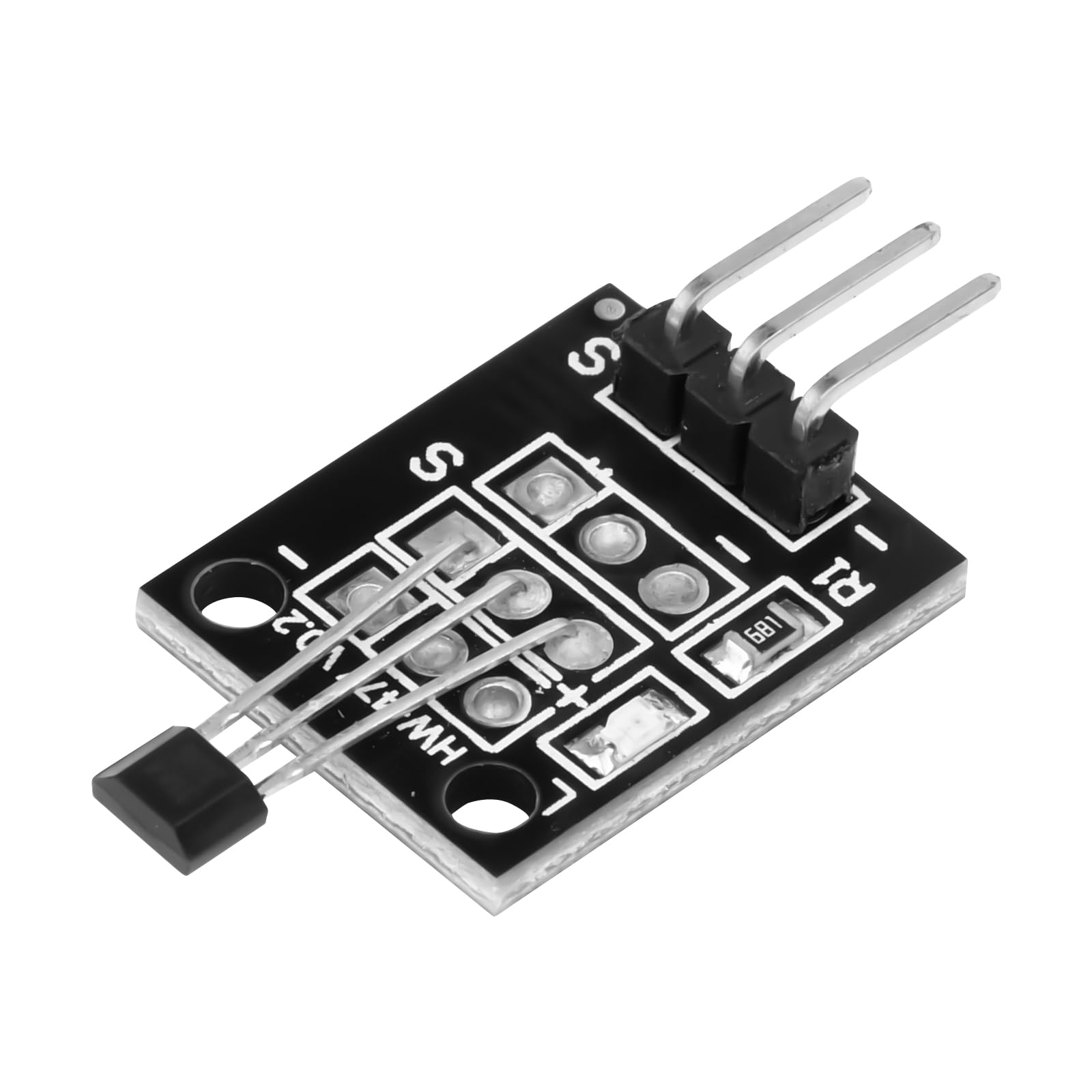 Snapklik.com : FORIOT 10Pcs DC 3.3V-5V KY-003 Hall Effect Sensor Module ...