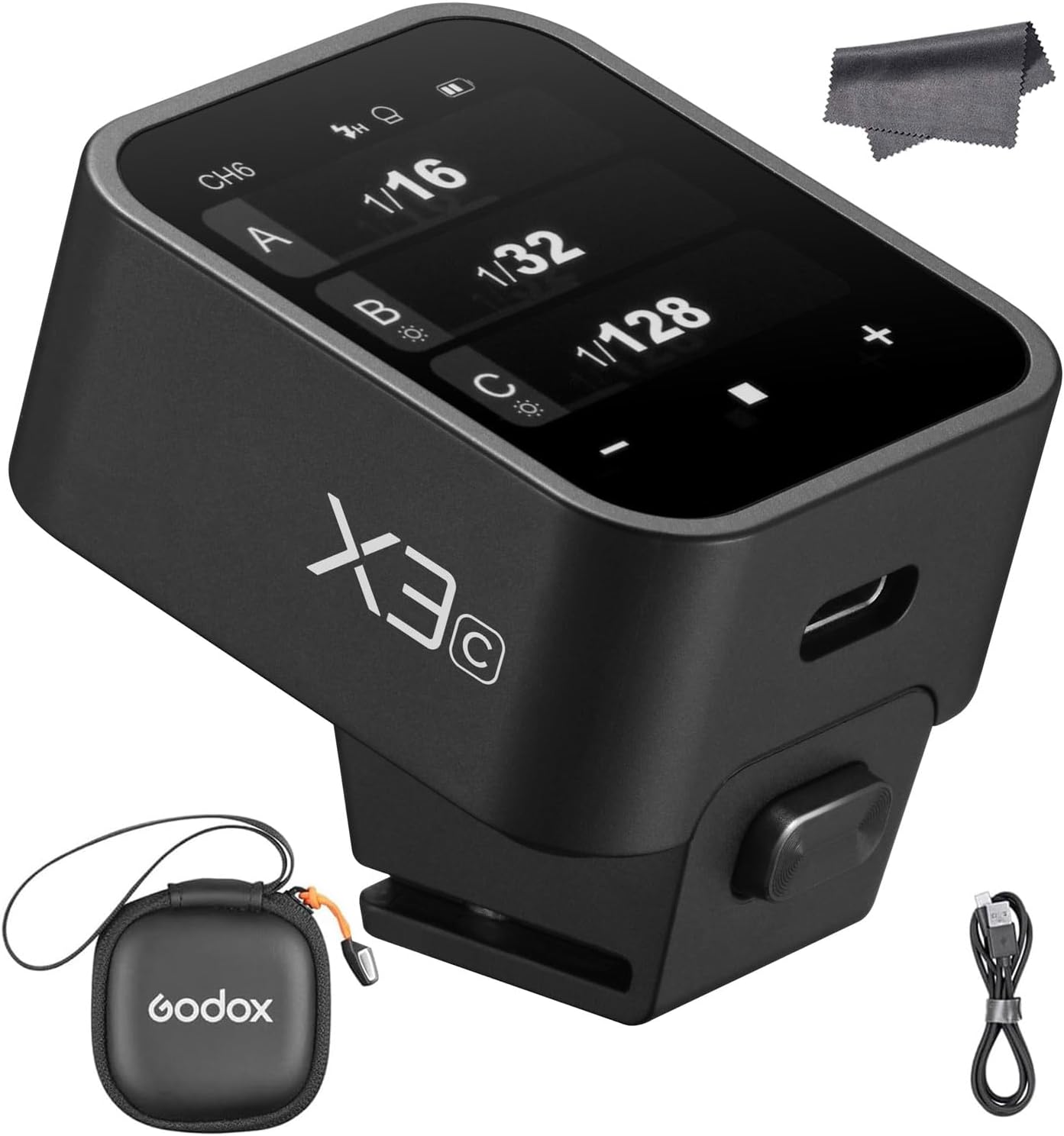 Amazon.com : GODOX X3 X3C X3-C Flash Trigger for Canon Cameras, 2.4G ...