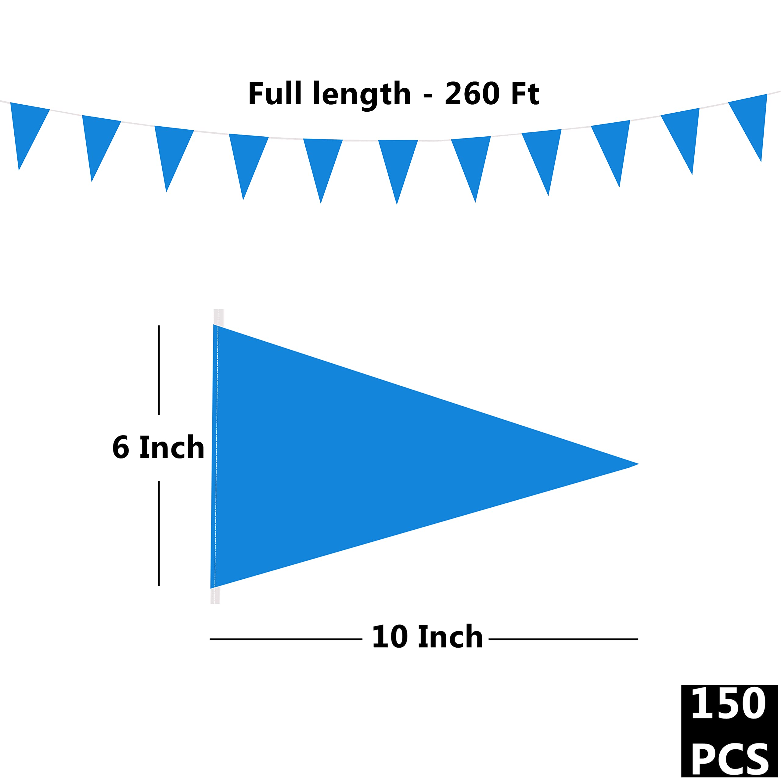 Blank Pennant Banner Amazon.com: Panelee 300 Feet Blank Pennant