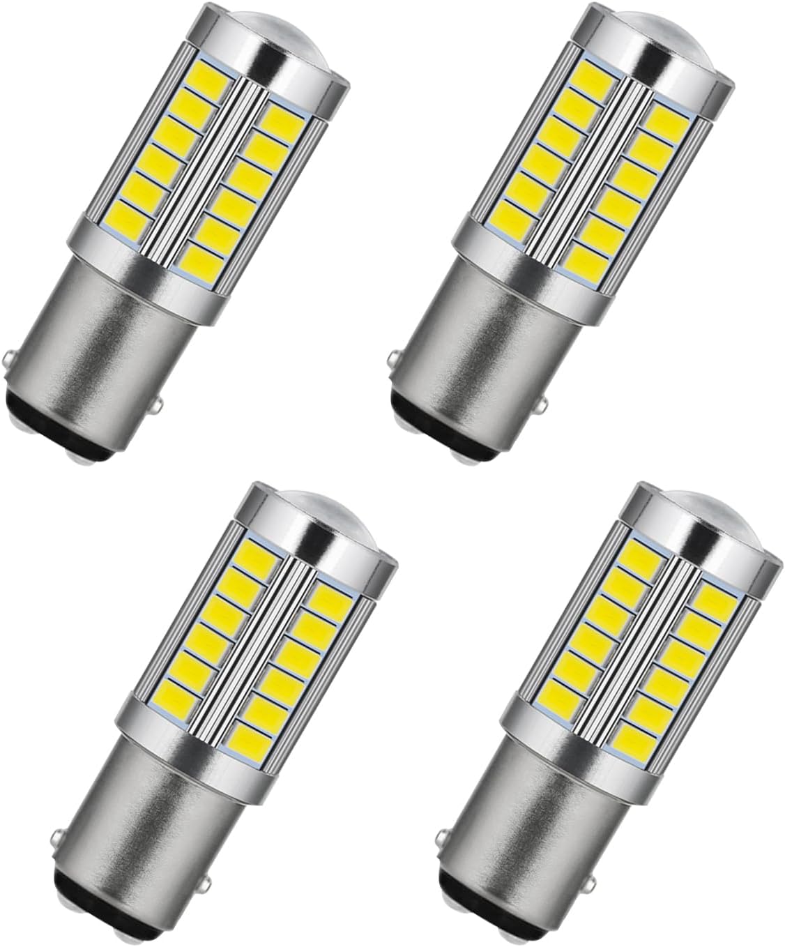 Amazon.com: UGSHY 4 Pack Car LED Turn Tail Brake Signal Light, 1157 ...