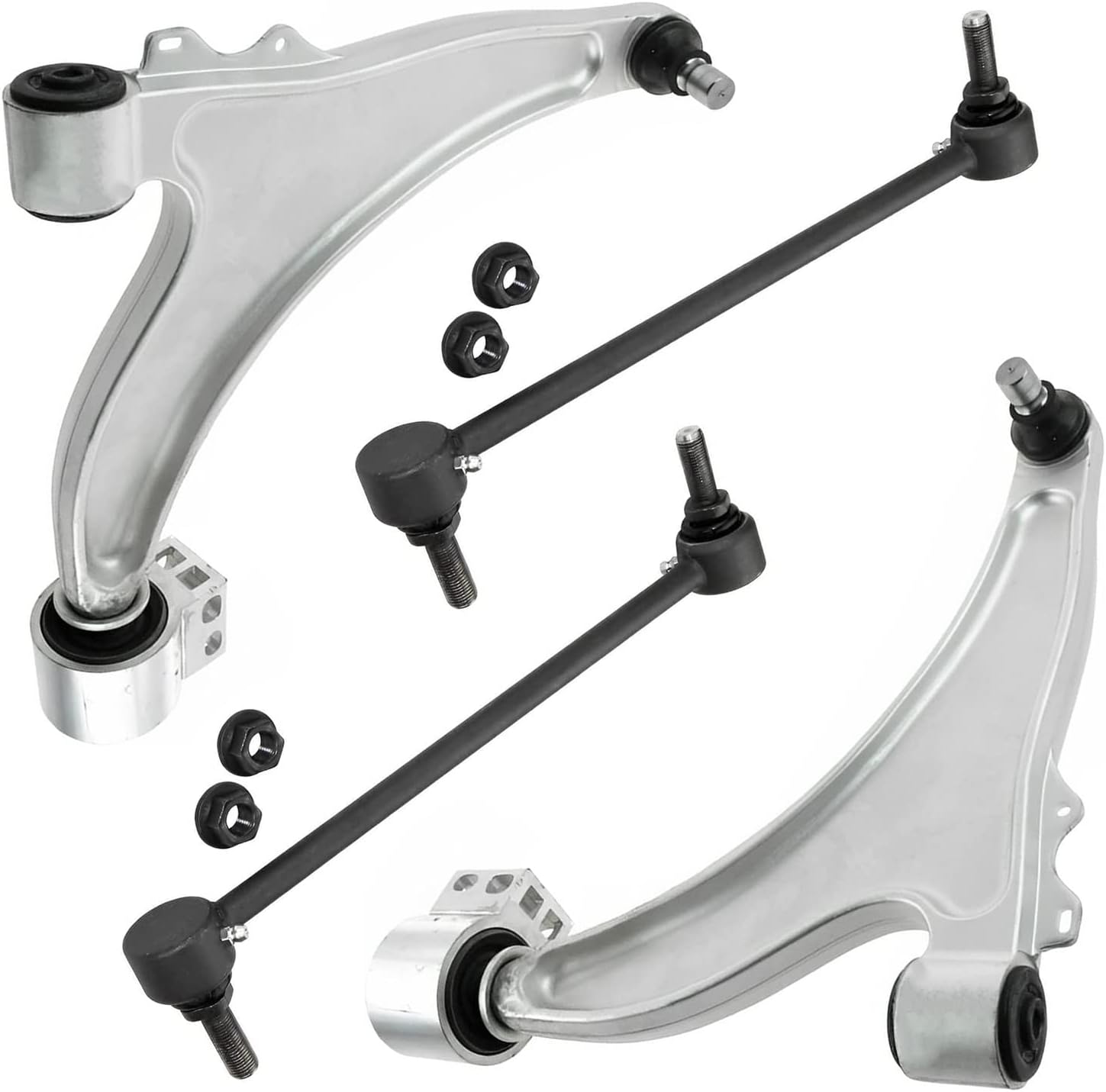Amazon.com: Detroit Axle - 4pc Front End Control Arms Kit for Chevrolet ...