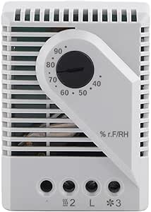 Amazon.com: Mechanical Humidity Controller Hygrostat Fan Heater, 2-3 ...