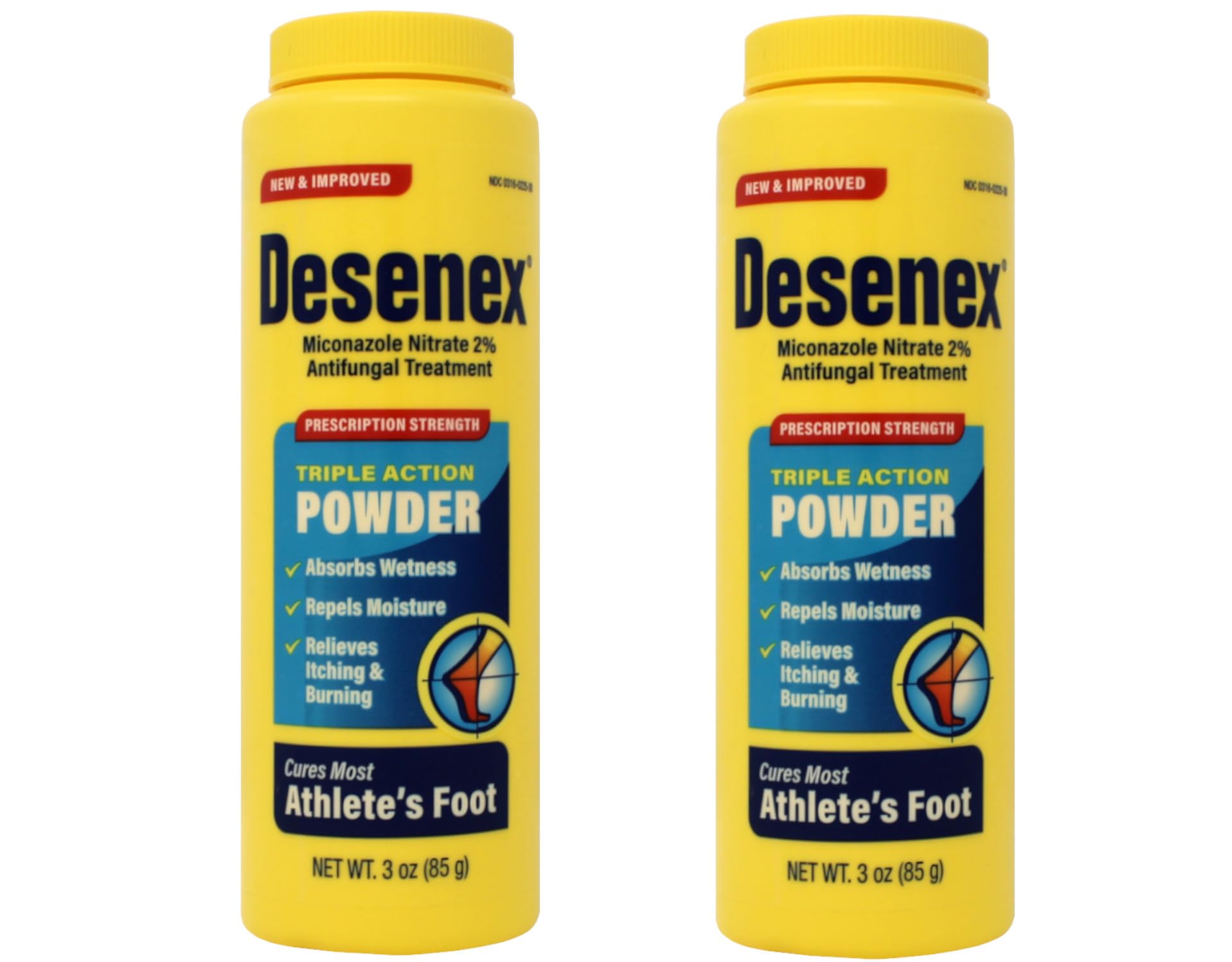 Snapklik.com : Desenex Powder, Cures Athletes Foot, 2% Miconazole ...