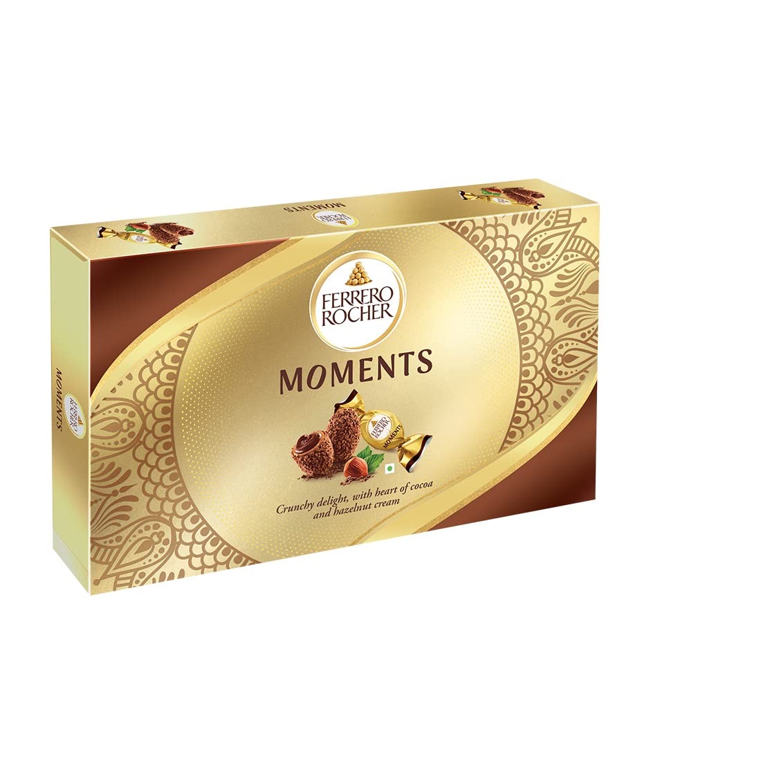 Ferrero Rocher Moments, 12 Pieces (69.6 gram) Cocoa, Hazelnut : Amazon ...