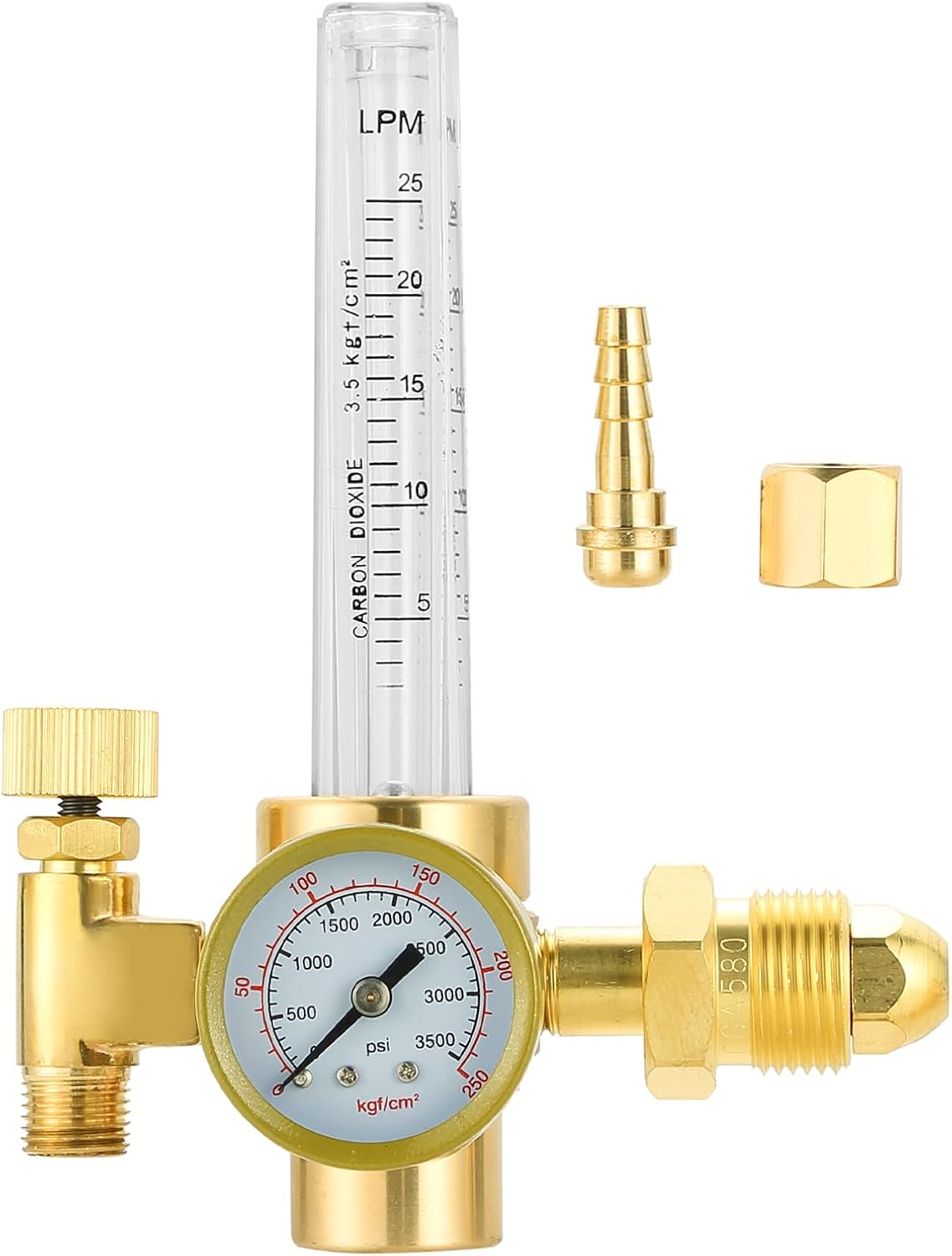 weyleity Argon/CO2 Mig Tig Flow Meter Gas Regulator for Welding | 0 ...