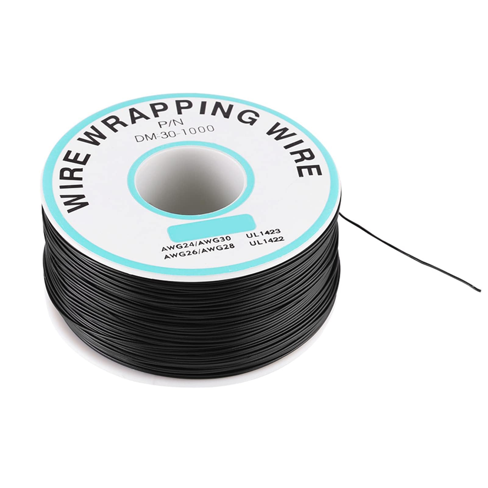 Coloured Electrical Wire Uxcell 30 AWG Tin Plated Copper Wrapping Wire ...