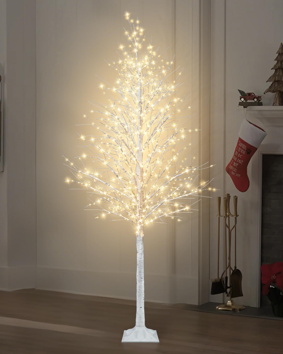 Amazon.com: Uieke 5FT Lighted Birch Twig Tree with 790 LED Warm White ...