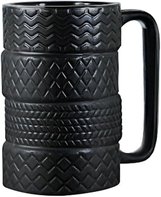 rackbone Tire Mug Car Wheel Cup for Coffee Tea Drinks Ceramics Tyre Cup ...