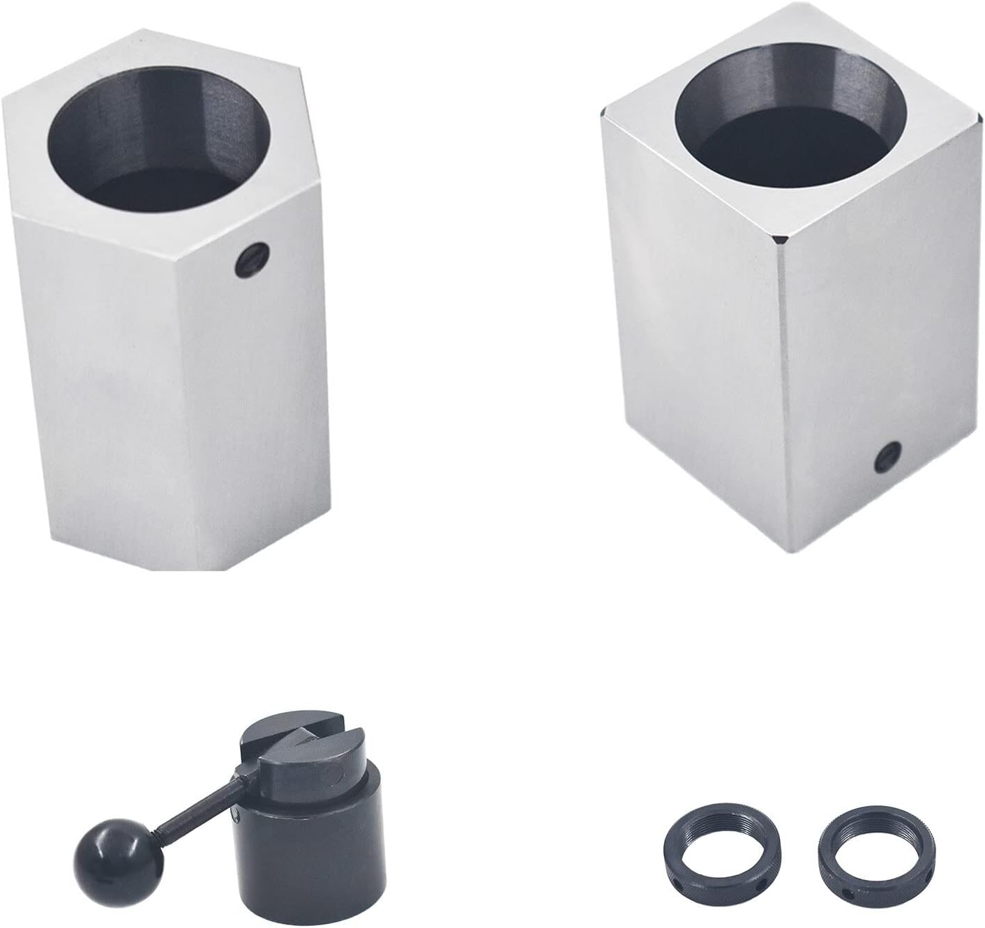 Timunr 5C Collet Block Set Square Collet Block Hex Collet Block Collet ...