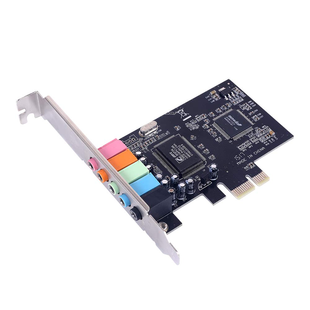 Buy Morelian PCI-E Sound Card CMI8738 5.1 Channel PCI-E Desktop ...
