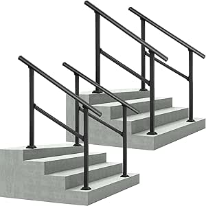 Aysiofdy Outdoor Handrail, C4 Railing Stair Handrail Indoor, Railings ...