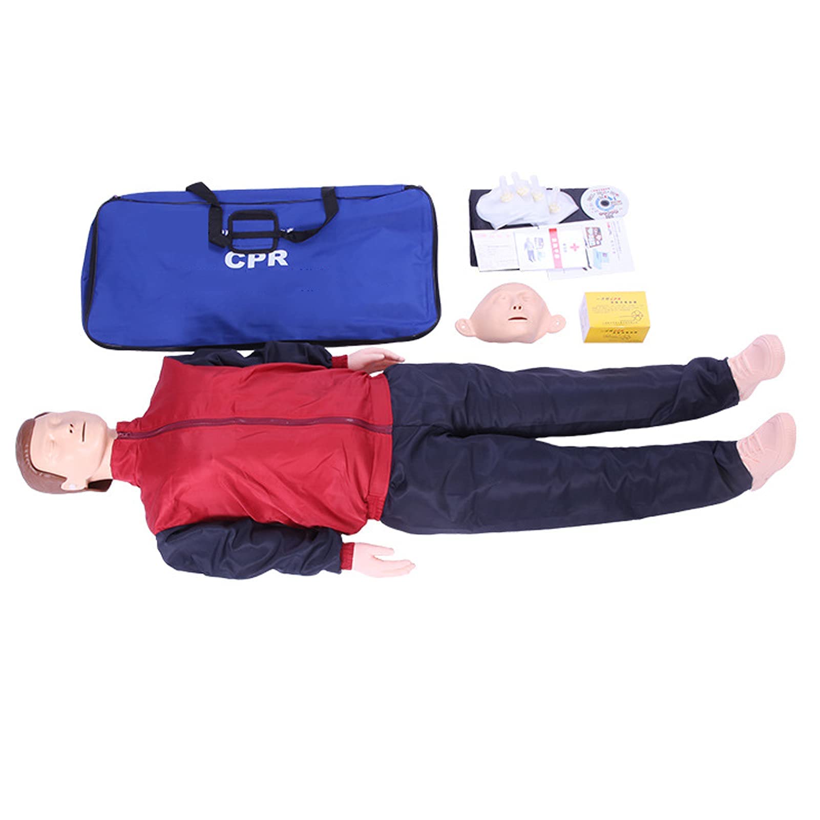 Buy CPR Training Model Kit Cardiopulmonary Resuscitation Simulator Full ...