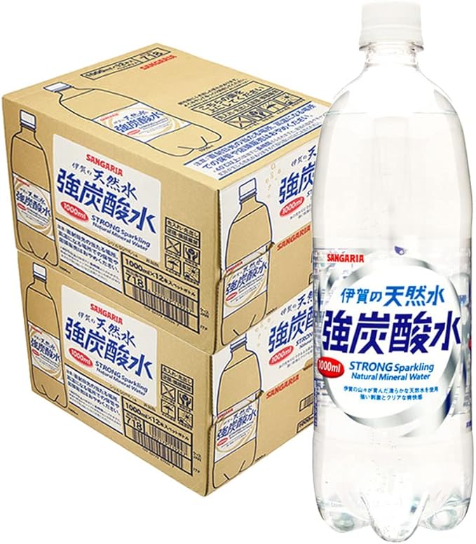 Amazon.co.jp: Japan Sangaria Iga Strong Sparkling Natural Mineral Water ...
