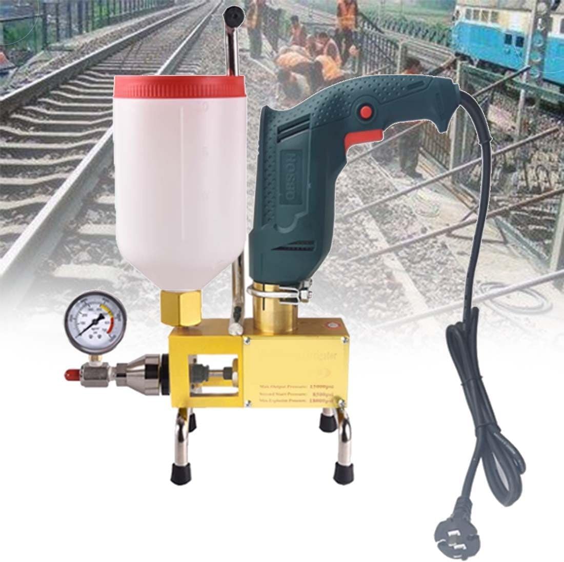 Amazon.com: High Pressure Floor Grouting Machine, 910W Electric ...