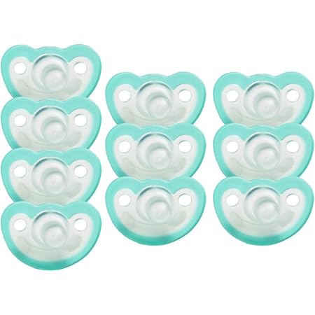 Amazon.com : JollyPop 0-3 Months Pacifier 6 Pack Unscented - Teal ...