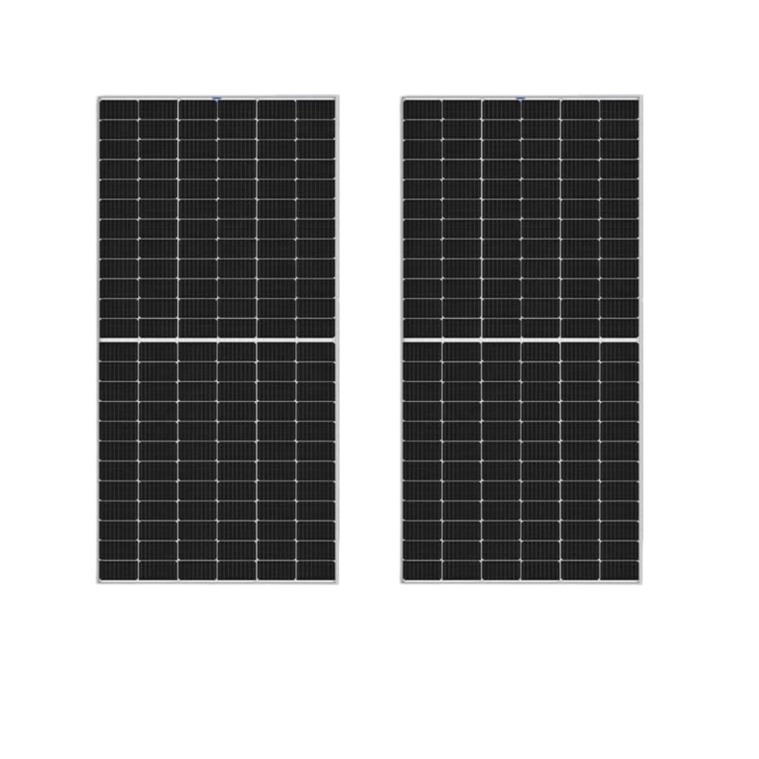 Luminous BIS Certified Mono Perc Halfcut 550 Watt-24Volt Solar Panel ...
